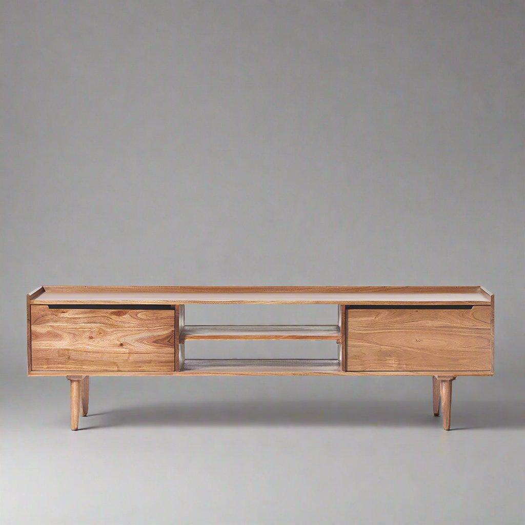 Woodworm Furniture | Elite Tv & Entertainment Unit | Solid Wood – House ...