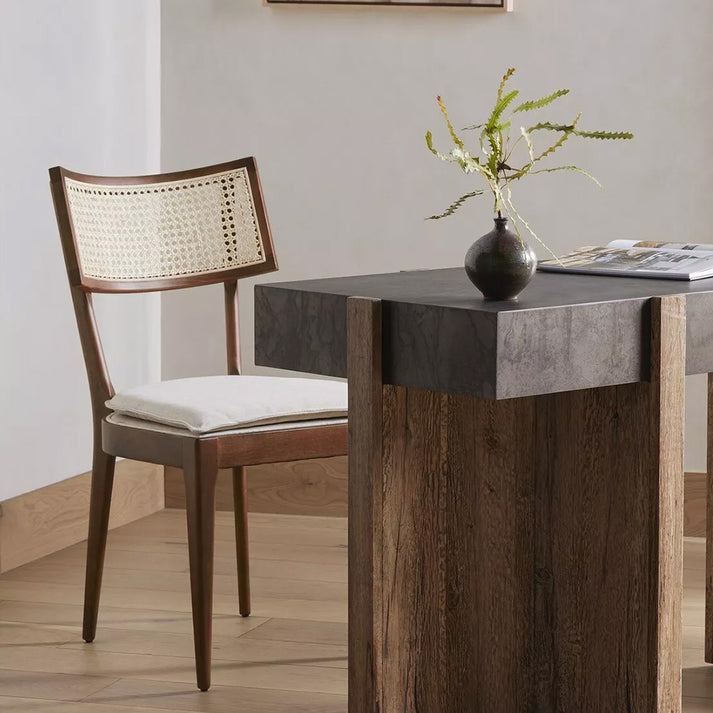 House of Woodworm | Libby Dining Chair | Urban Home Cane Chair Design
