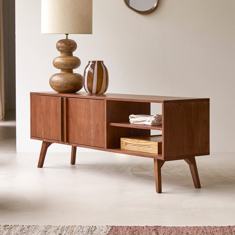 Woodworm | Neel TV Unit | Solid Wood – House of Woodworm