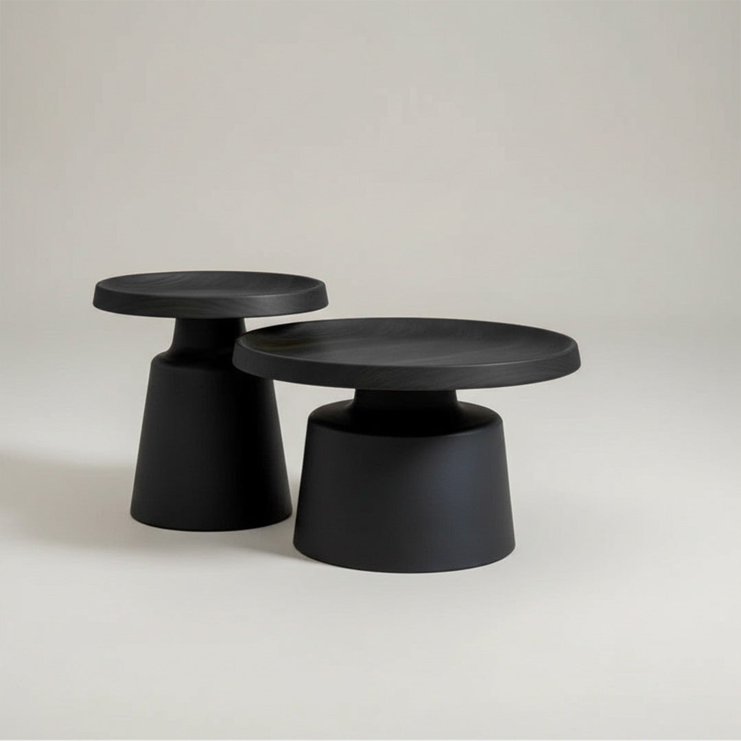 House of Woodworm | Rook Solidwood Center Table | Nested table Set