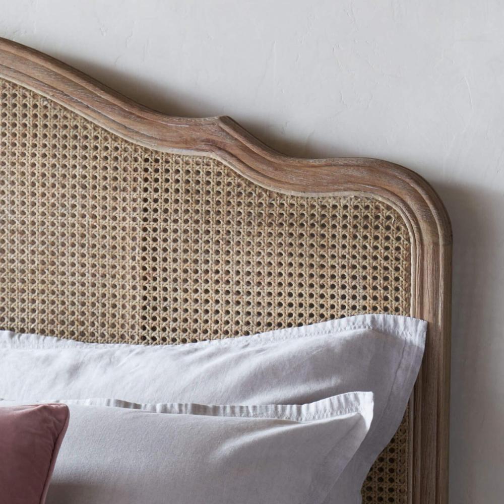 The House of Woodworm | Haveli Cane Bed | Solid Wood | Premium